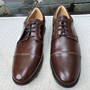 SVL | Shoes | Mens Size 9 Svl Footwear Brown Leather Oxford Shoes ...